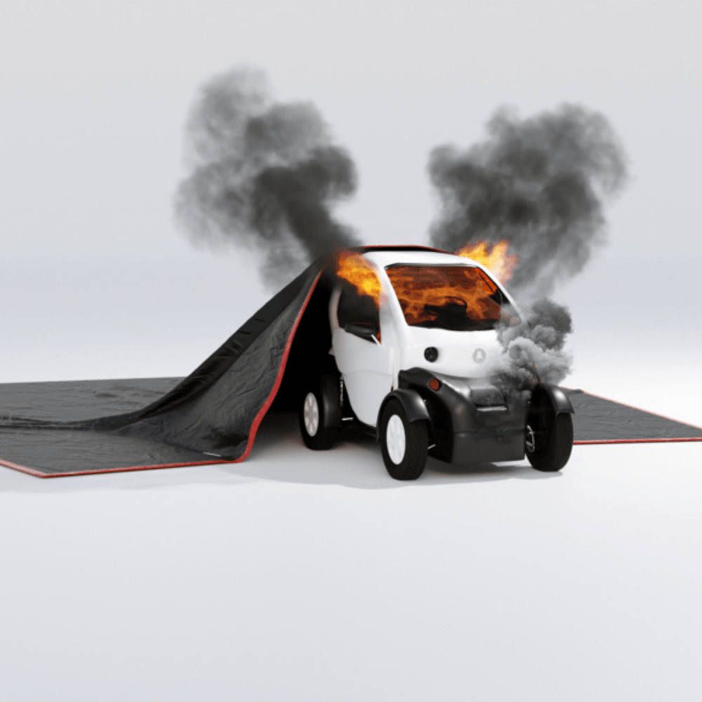 Bridgehill Extreme Fire Blanket – Lithium Fire Ready | FirePro Plus