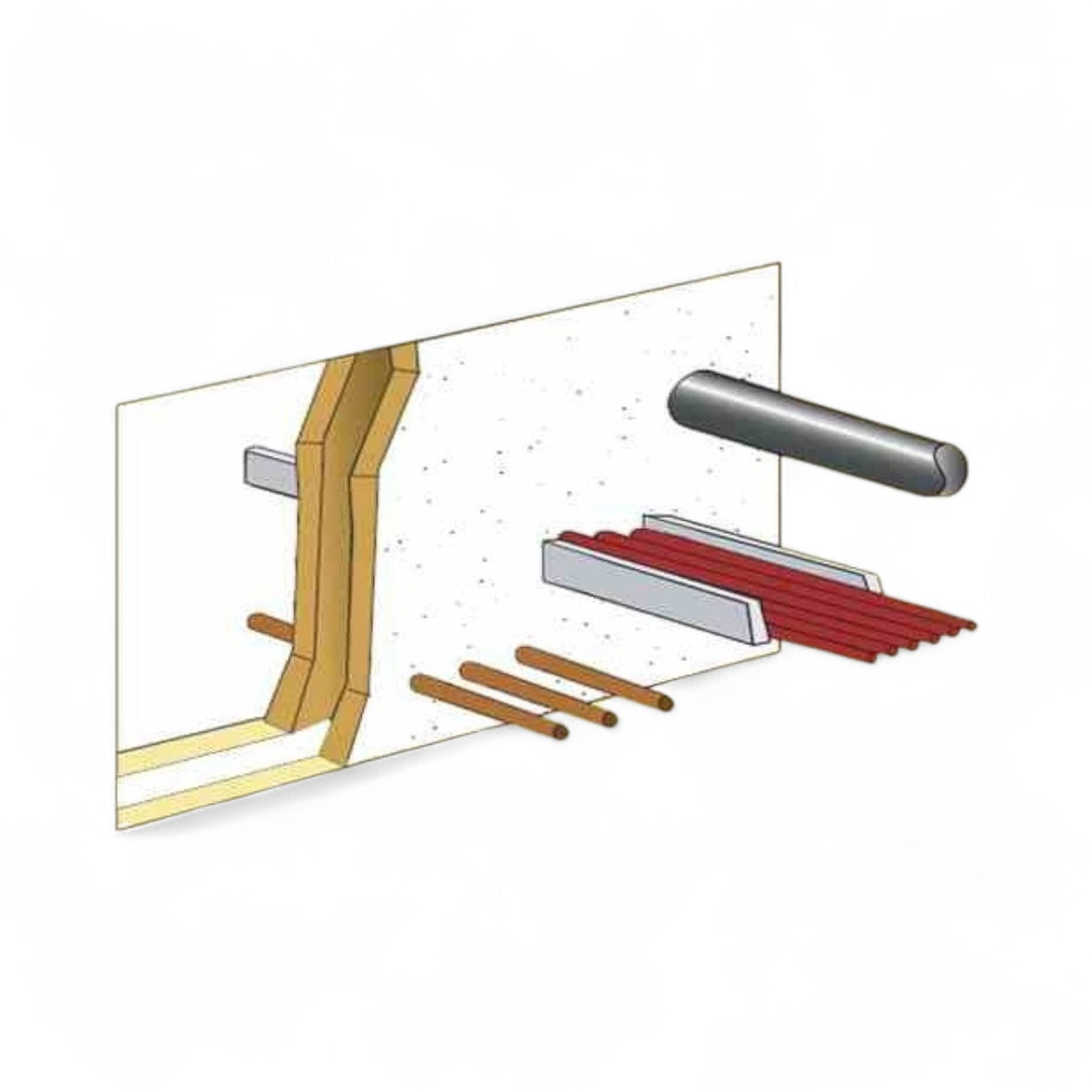 FirePro Ablative Coated Panel – 4hr Firestop, 52dB Acoustic | FirePro Plus